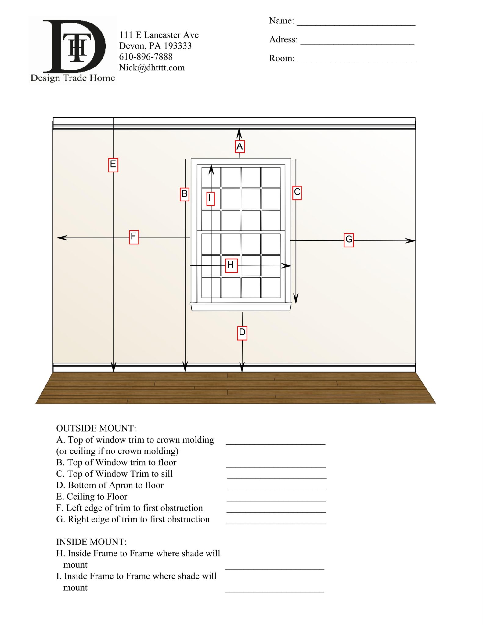 Measure / Install – Interior Designer's Resource